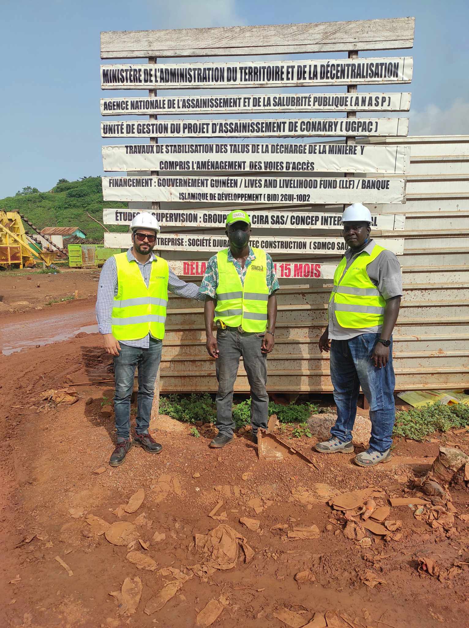 SEPTEMBRE 2023-MISSION DE CONTROLE ET SUPERVISION DES TRAVAUX DU PROJET D'ASSAINISSEMENT DE ...